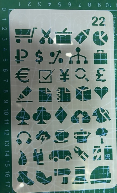 Stencils & Molds, Tulip Productions - art & craft, party, carnival supplies